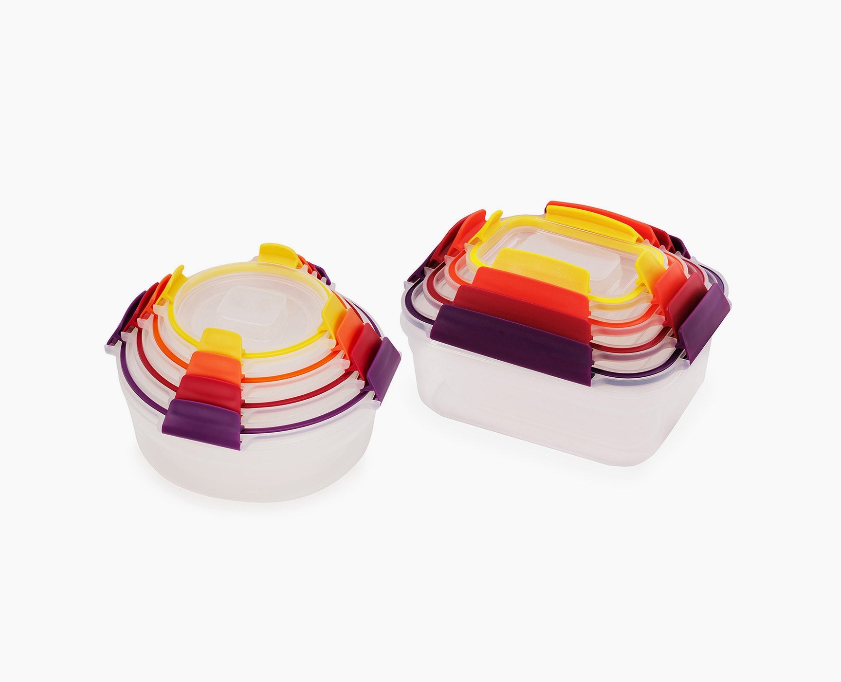 Nest™ Lock 8 Stackable Food Containers | Joseph Joseph UK