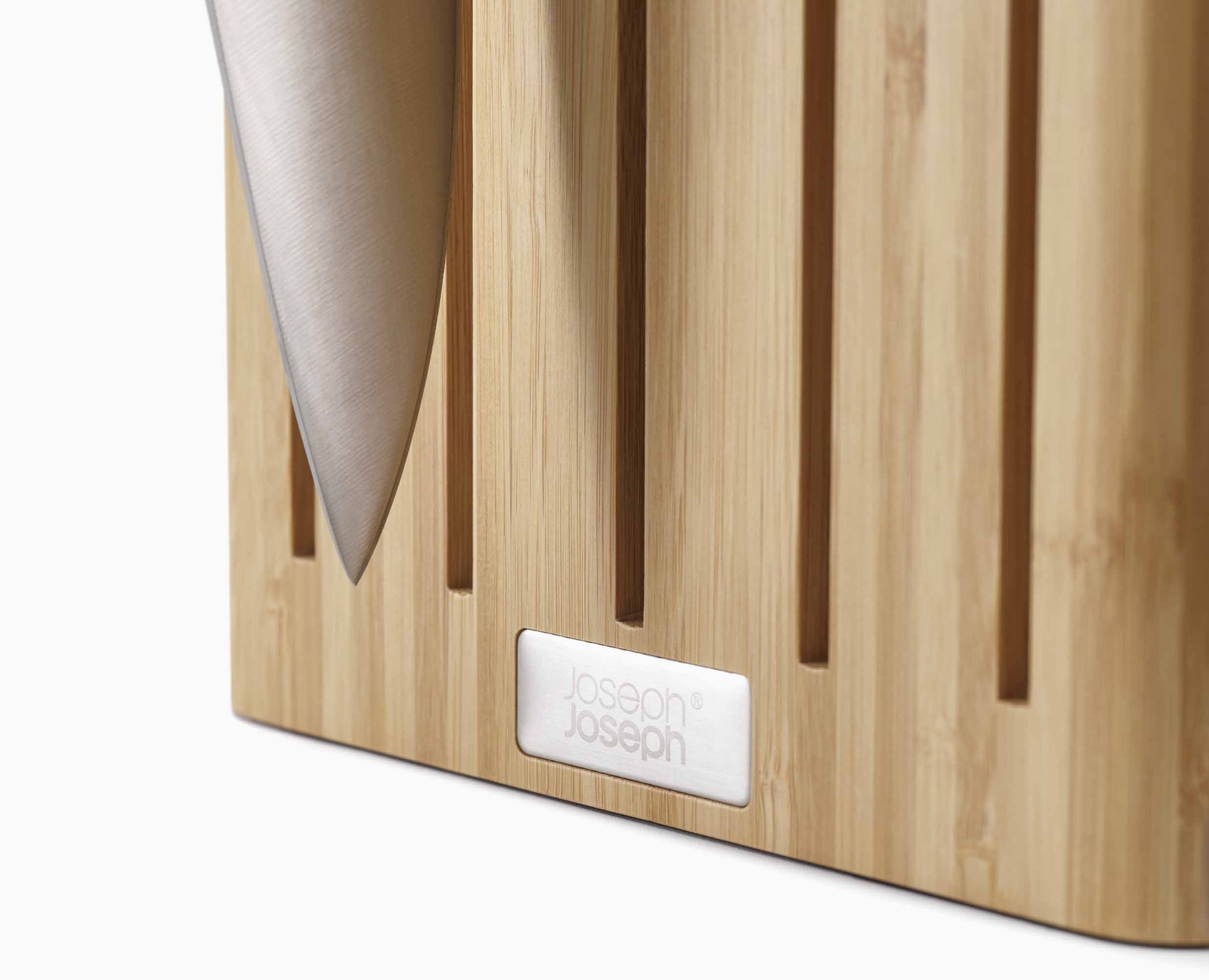 5-Piece Bamboo Knife Block Set | Joseph Joseph UK