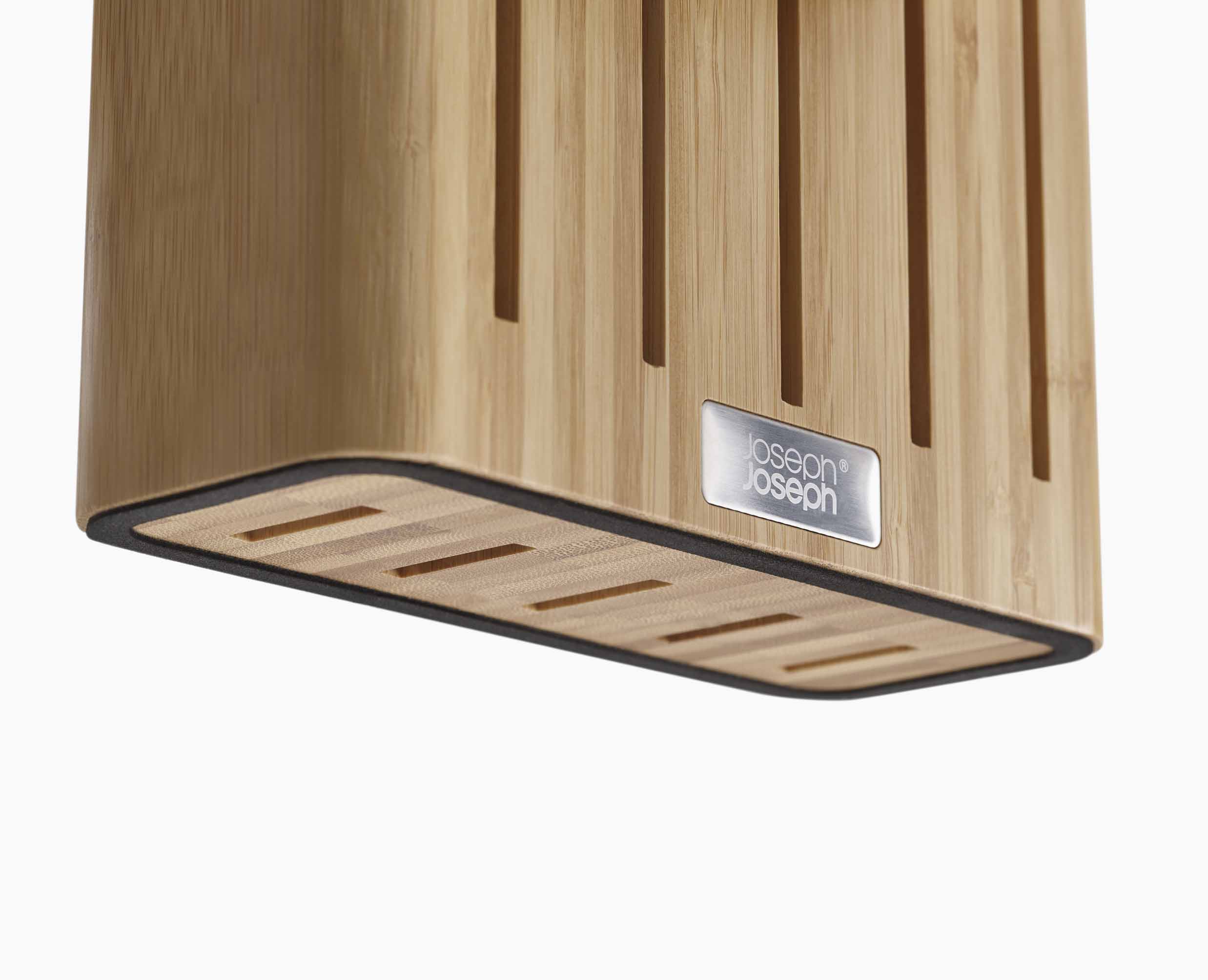 5-Piece Bamboo Knife Block Set | Joseph Joseph UK
