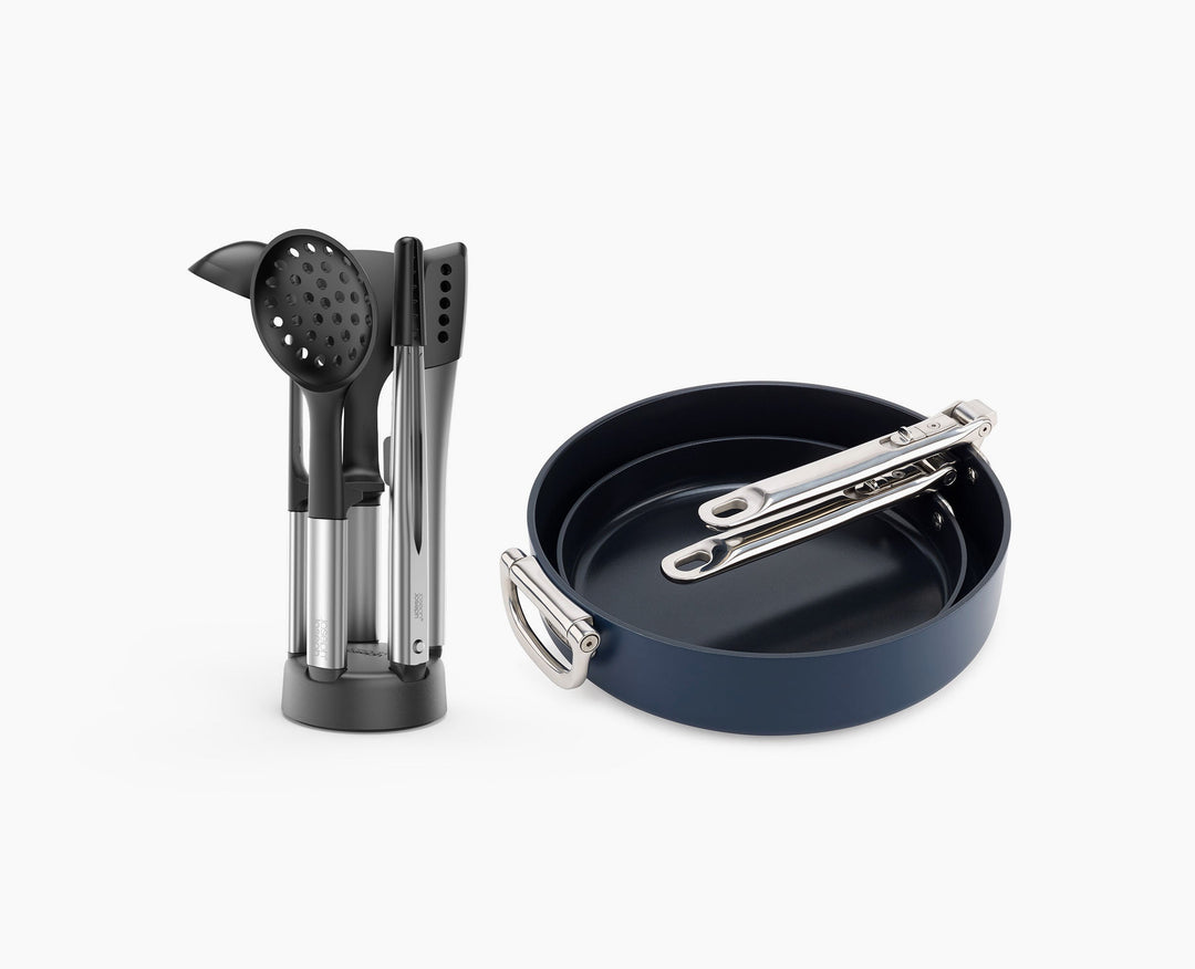 2-piece Frying Pan & Utensil Set | Joseph Joseph UK