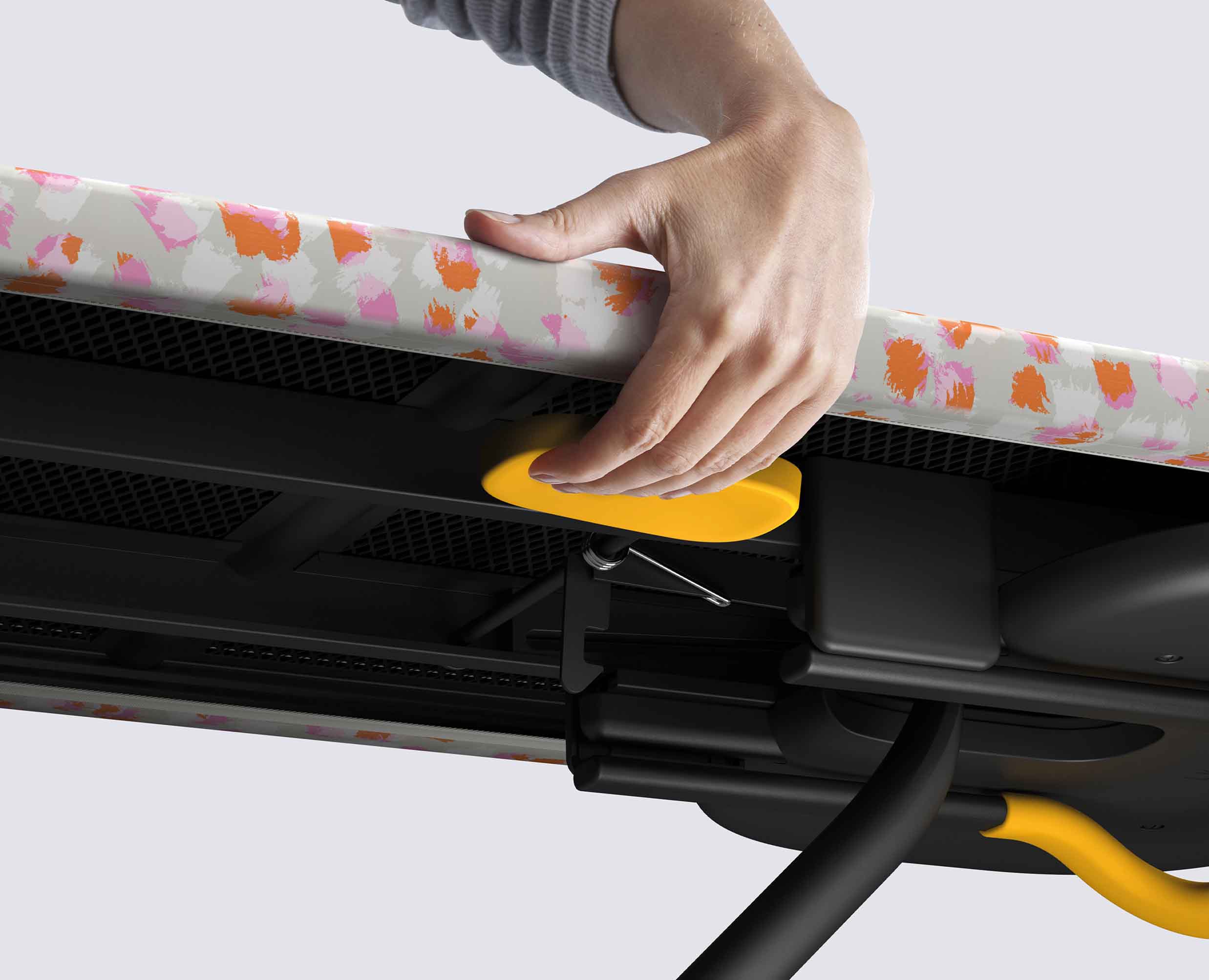 Glide Max Wide Ironing Board (Peach) | Joseph Joseph UK