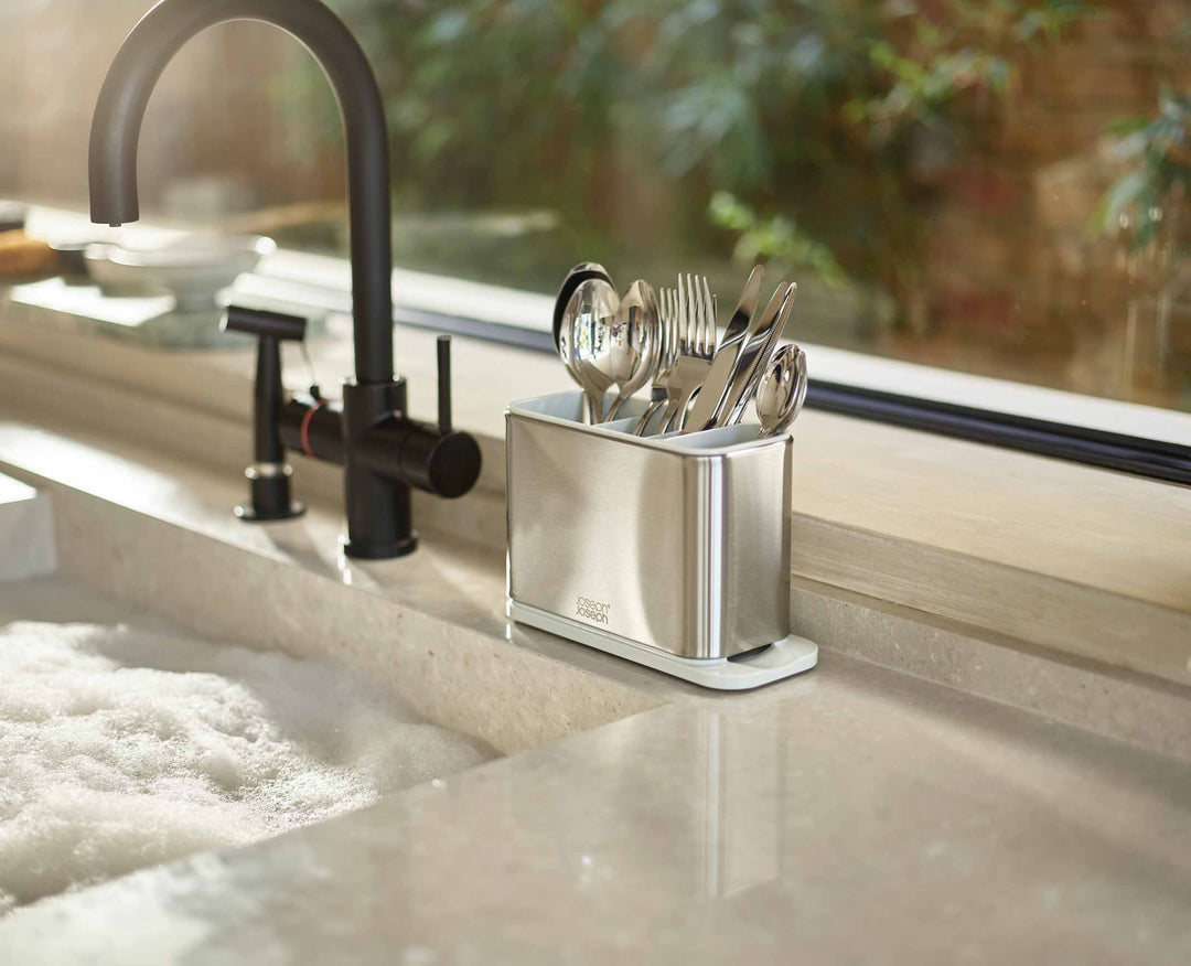 Stainless Steel Cutlery Drainer | Joseph Joseph UK