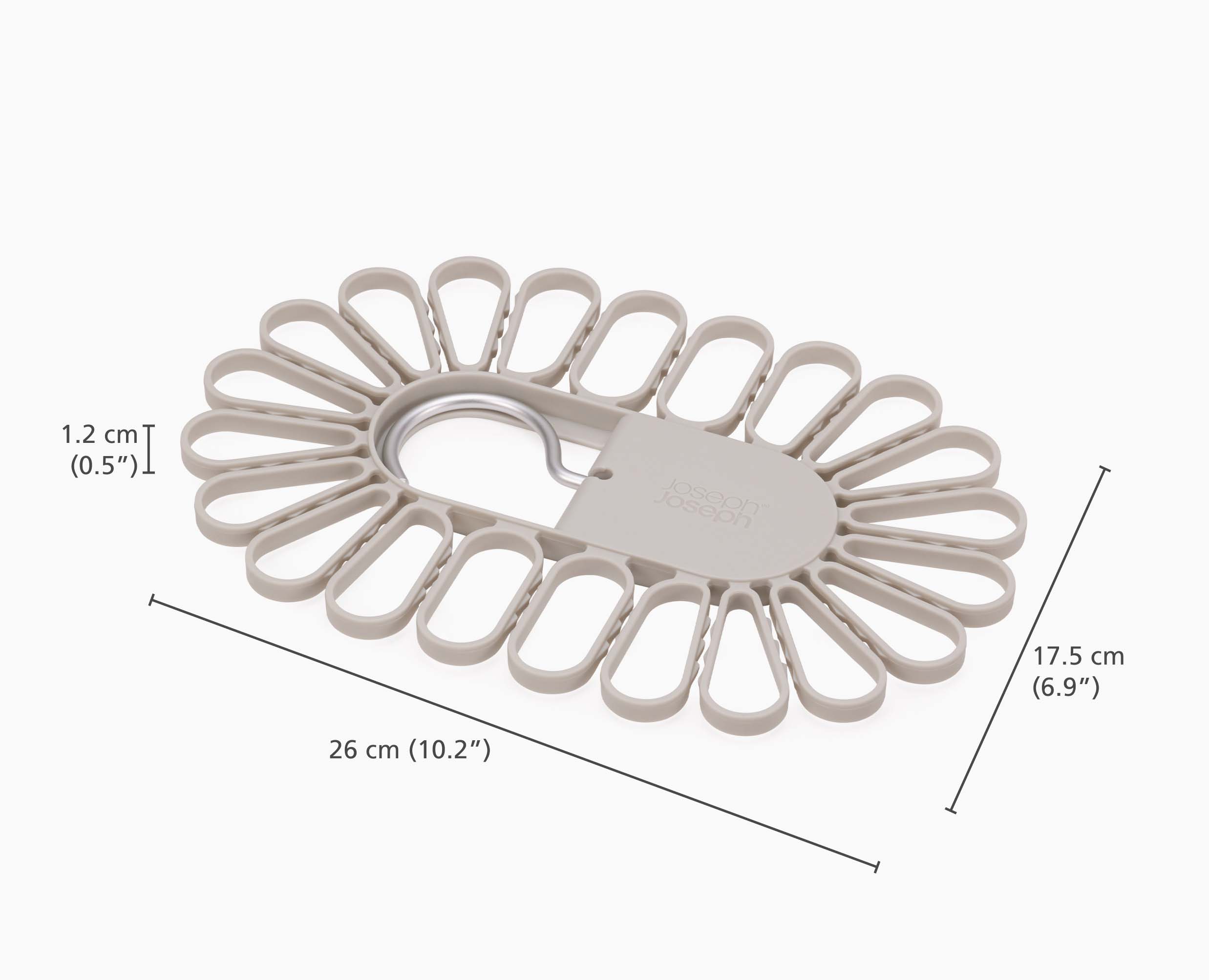 Petal™ 22-piece Sock Hanger With Clips | Joseph Joseph UK