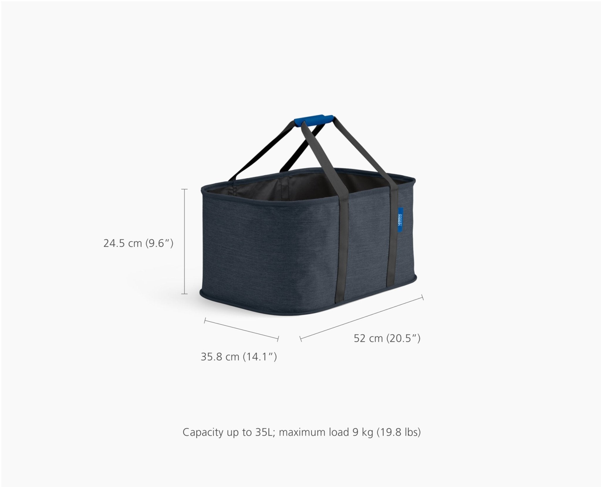 Black Laundry Basket Set (90L & 35L) | Joseph Joseph UK