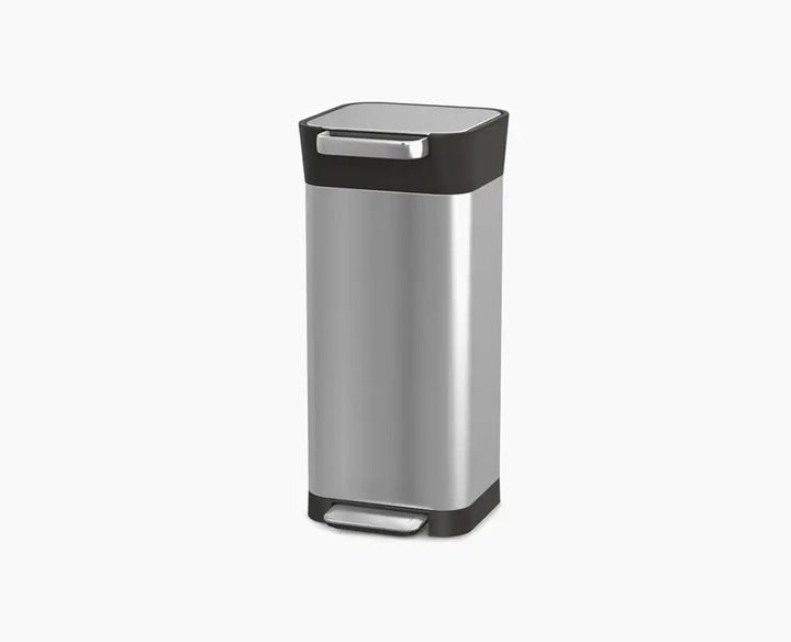 Titan 30L Trash Compactor - Stainless-steel | Joseph Joseph UK