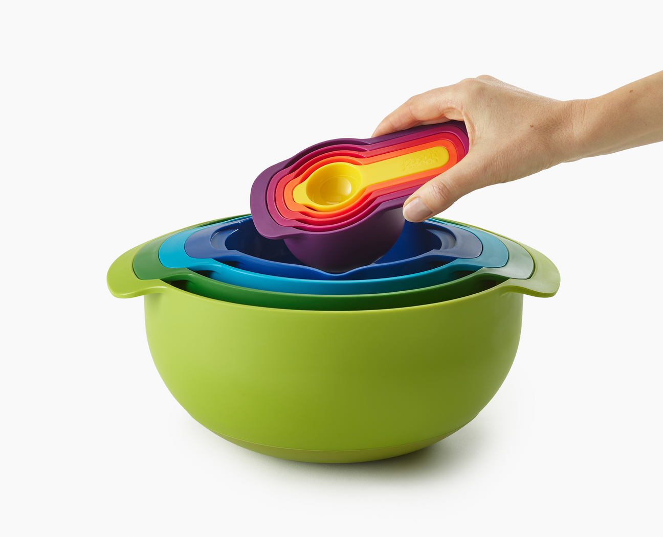 Nest™ 9 Plus Bowl Set - Multicolour | Joseph Joseph UK