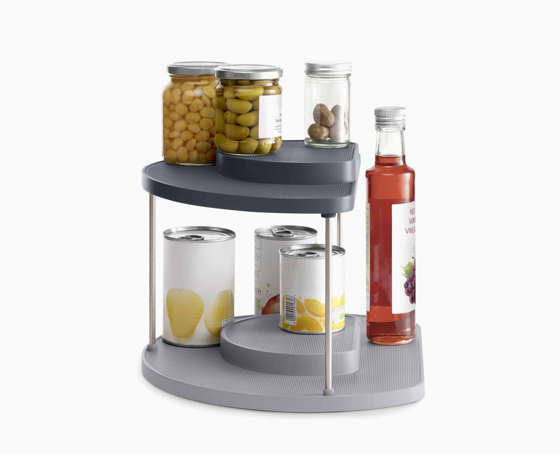 CupboardStore™ 2-tier Rotating Organiser | Joseph Joseph UK