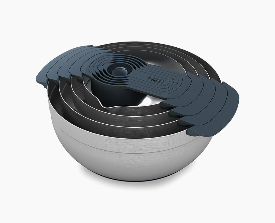 Nest™ 9 Steel Food Preparation Set | Joseph Joseph UK