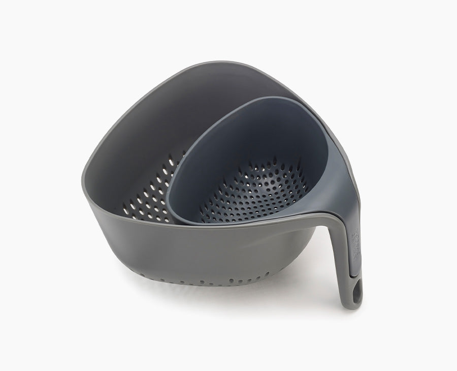 Nest™ 2-piece Colander Set - Grey | Joseph Joseph UK