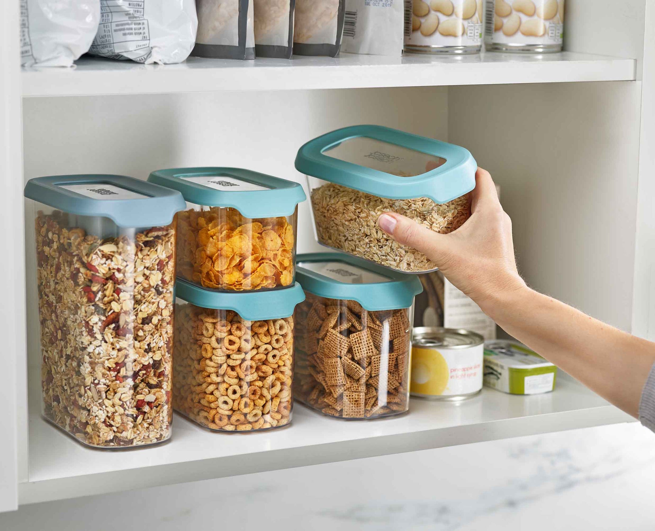 5-piece Cupboard Storage Containers | Joseph Joseph UK